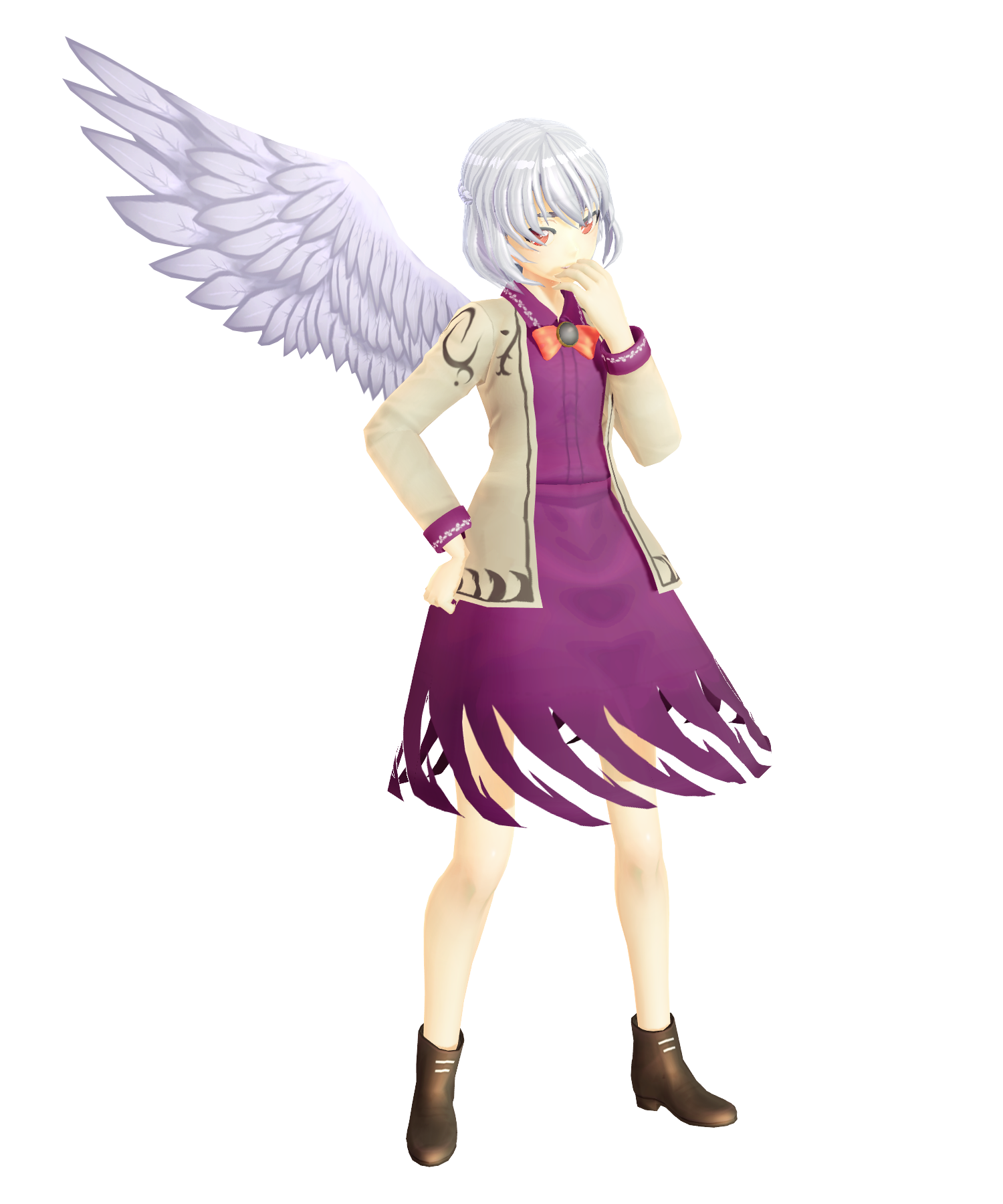 MMD Touhou - Montecore styled Sagume Kishin DL by OrientalCrimsonMMD on ...