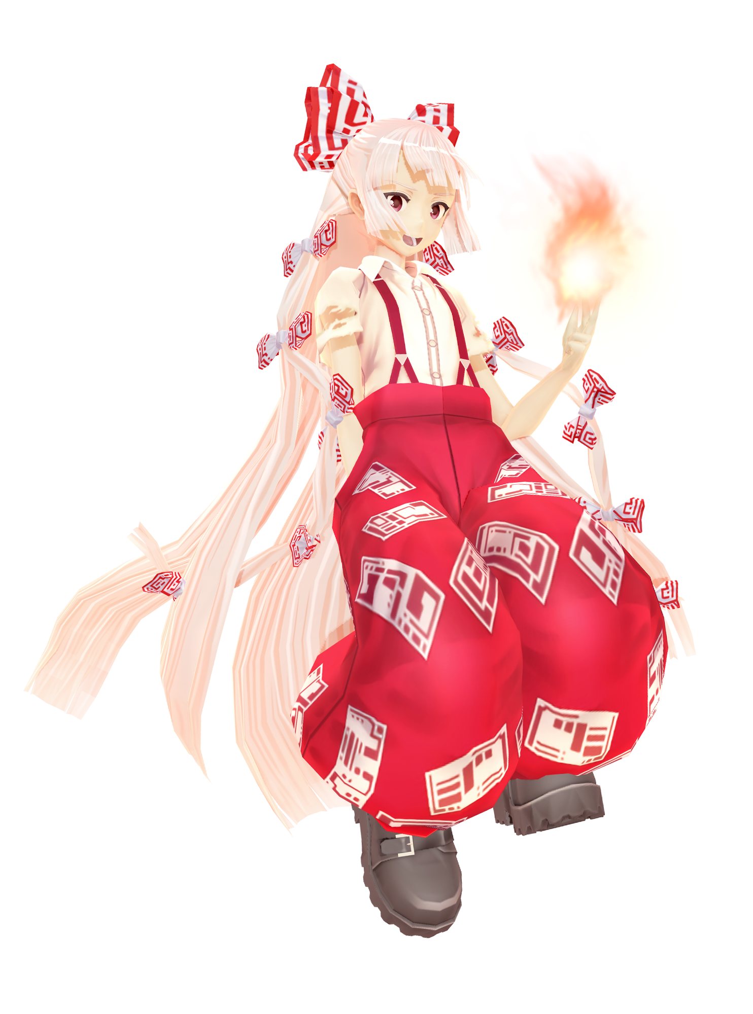 MMD Touhou - Montecore Fujiwara no Mokou Edit DL by OrientalCrimsonMMD ...