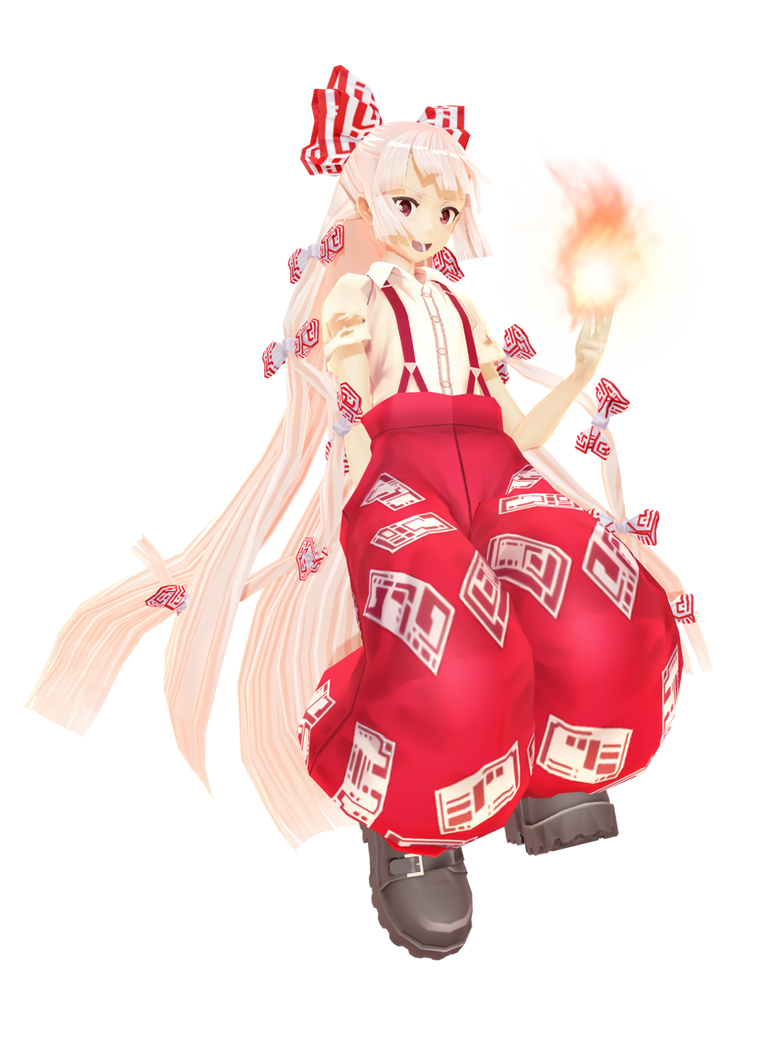 MMD Touhou - Montecore Fujiwara no Mokou Edit DL by OrientalCrimsonMMD ...