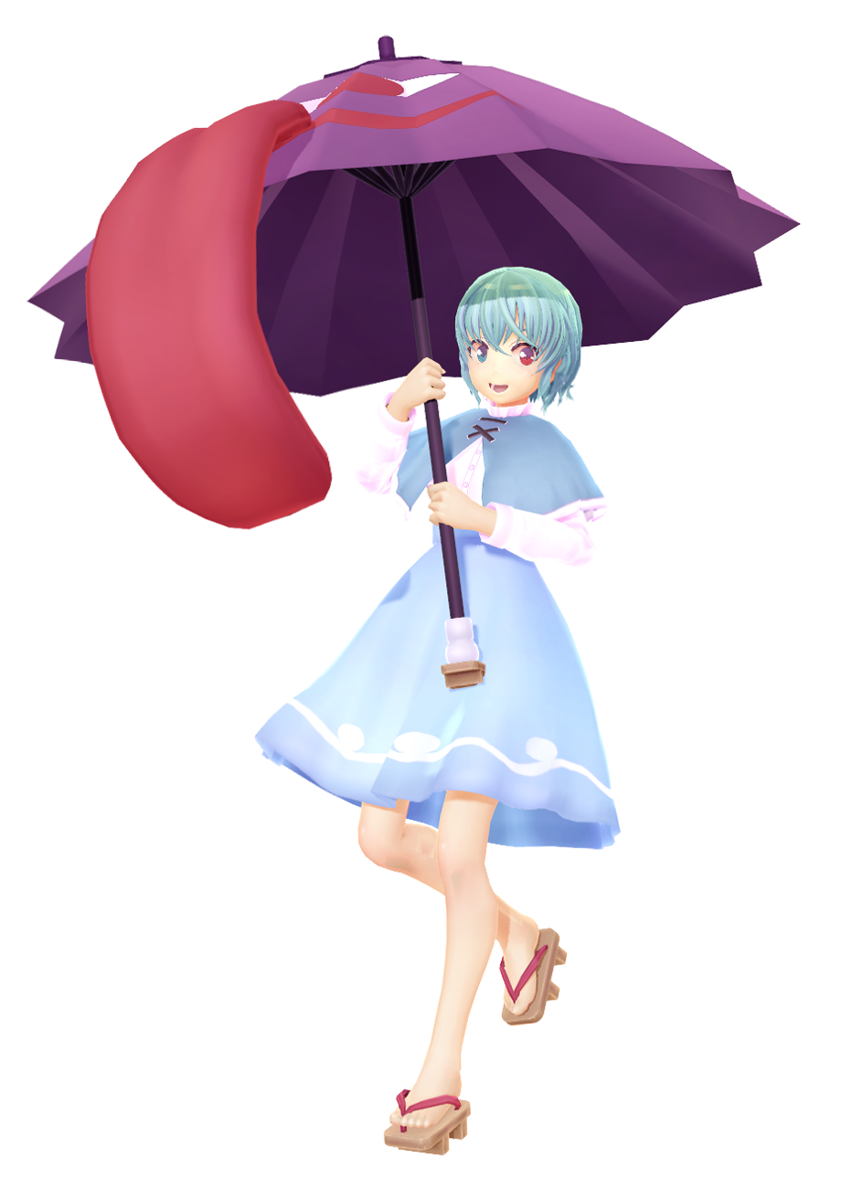 MMD Touhou - Montecore Styled Kogasa Tatara DL by OrientalCrimsonMMD on ...