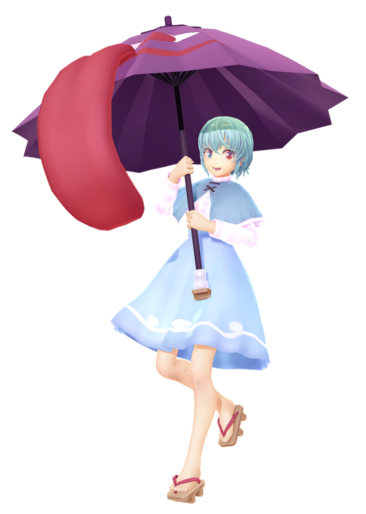 MMD Touhou - Montecore Styled Kogasa Tatara DL by OrientalCrimsonMMD on ...