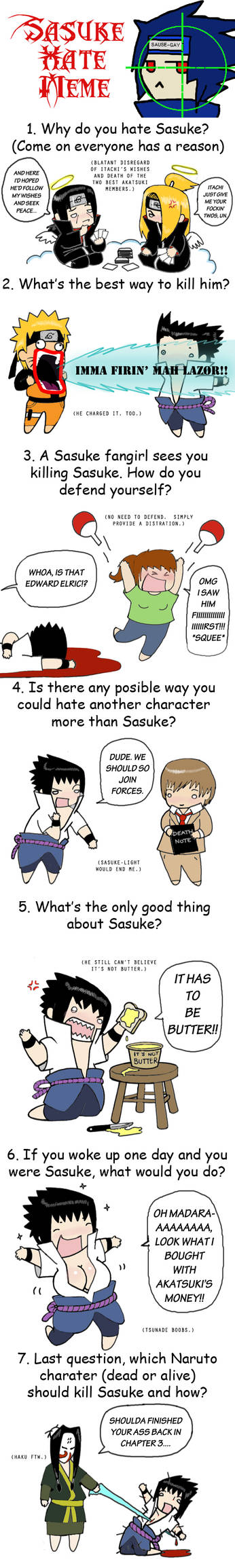 Sasuke Hate Meme by Marise567 on DeviantArt