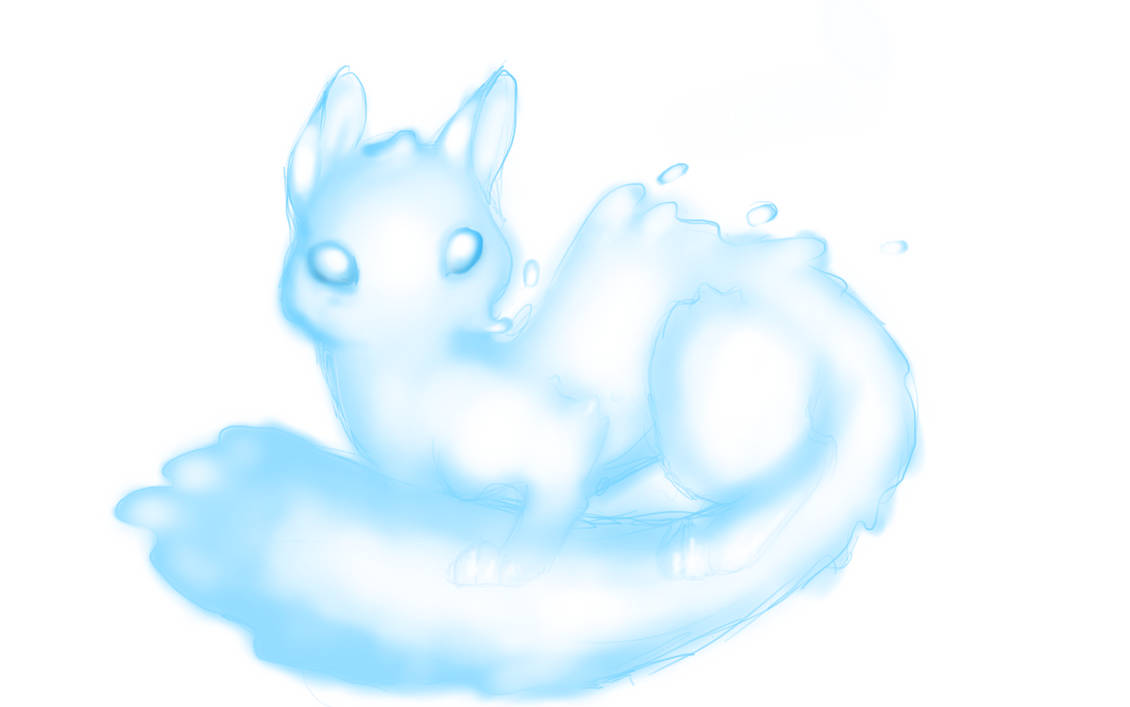 water spirit by fluffyfox14 on DeviantArt