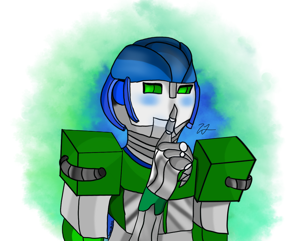 Transformers rescuebots OC Coral Blushing by LunarandSmokyPrime on ...