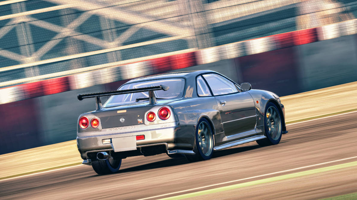 R34 GT-R Vspec 2 by op7ic on DeviantArt
