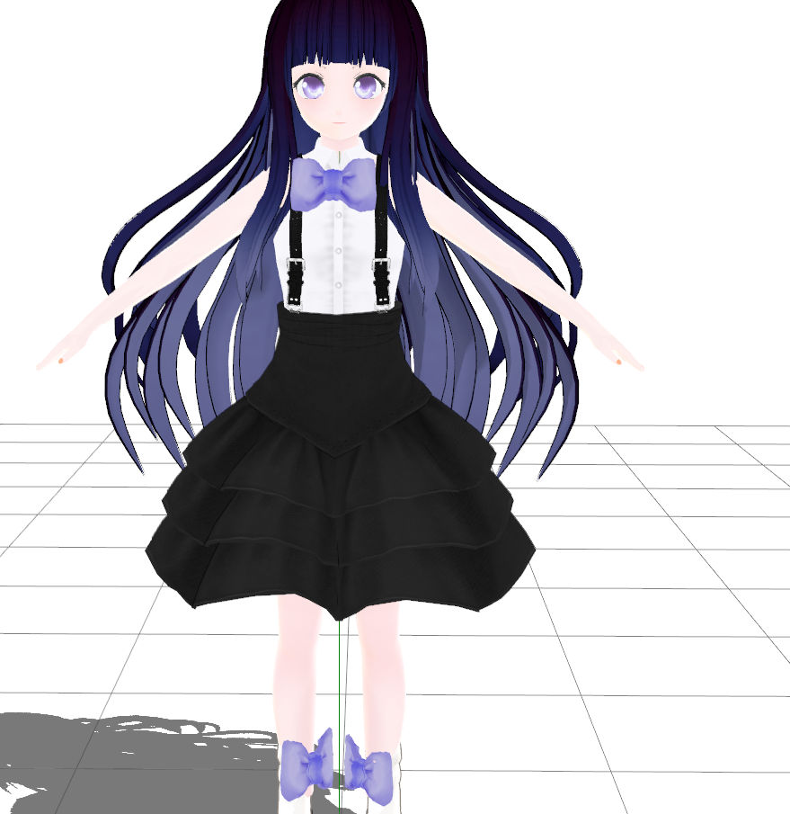 [MMD] Rika Model// by chloemoen on DeviantArt