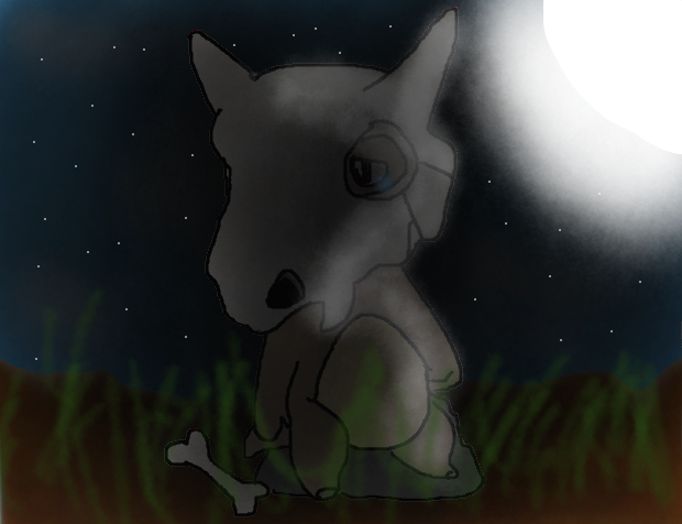 Cubone by Loolaa33 on DeviantArt