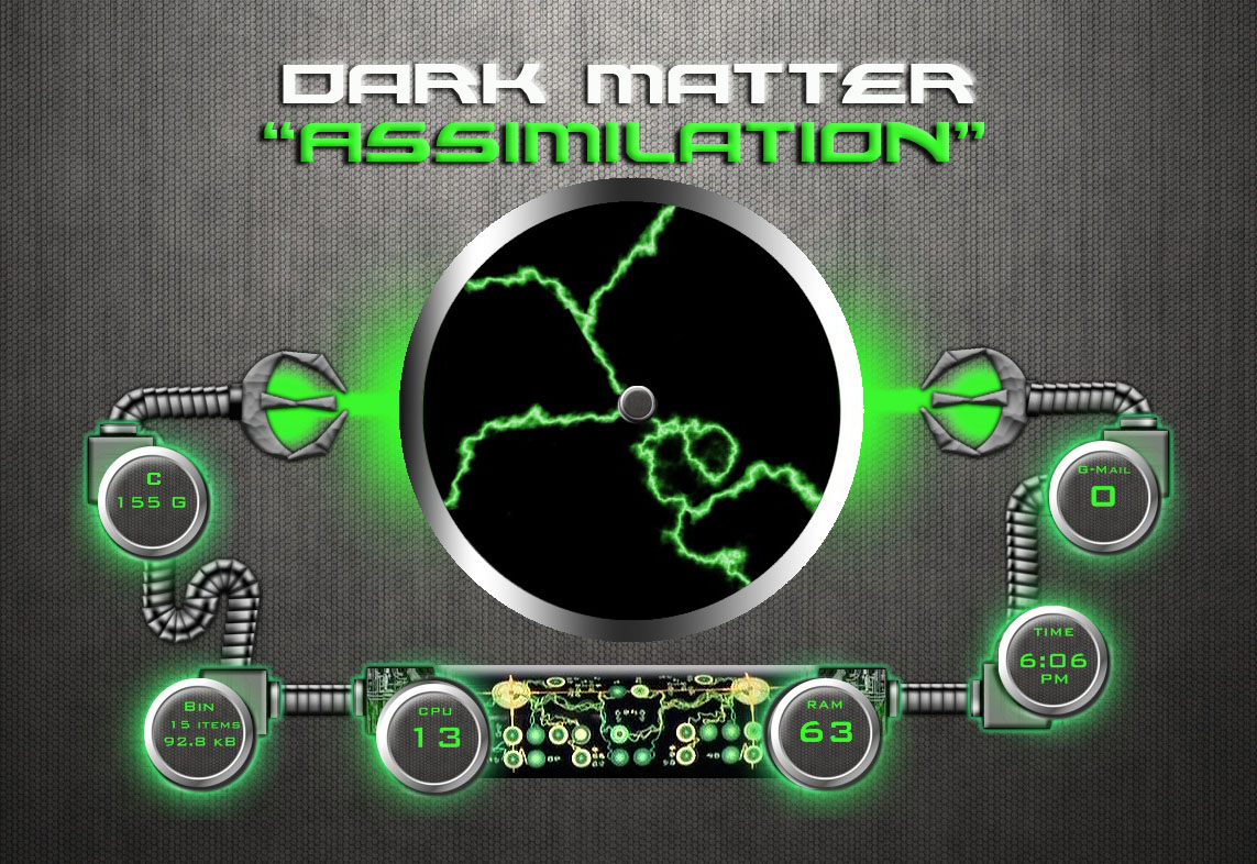 Dark Matter - Assimilation - for Rainmeter by ionstorm01 on DeviantArt