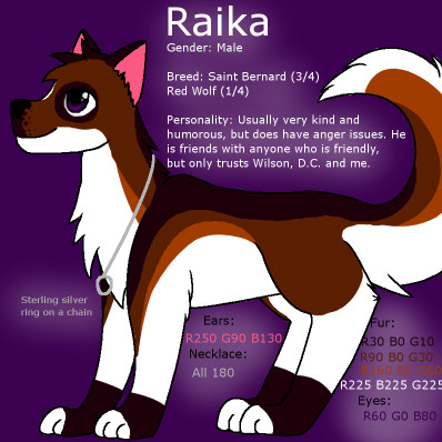 Raika's ref 2 by Stellaspark on DeviantArt