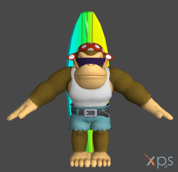 Funky Kong for XNALara by UchihaDEMS on DeviantArt