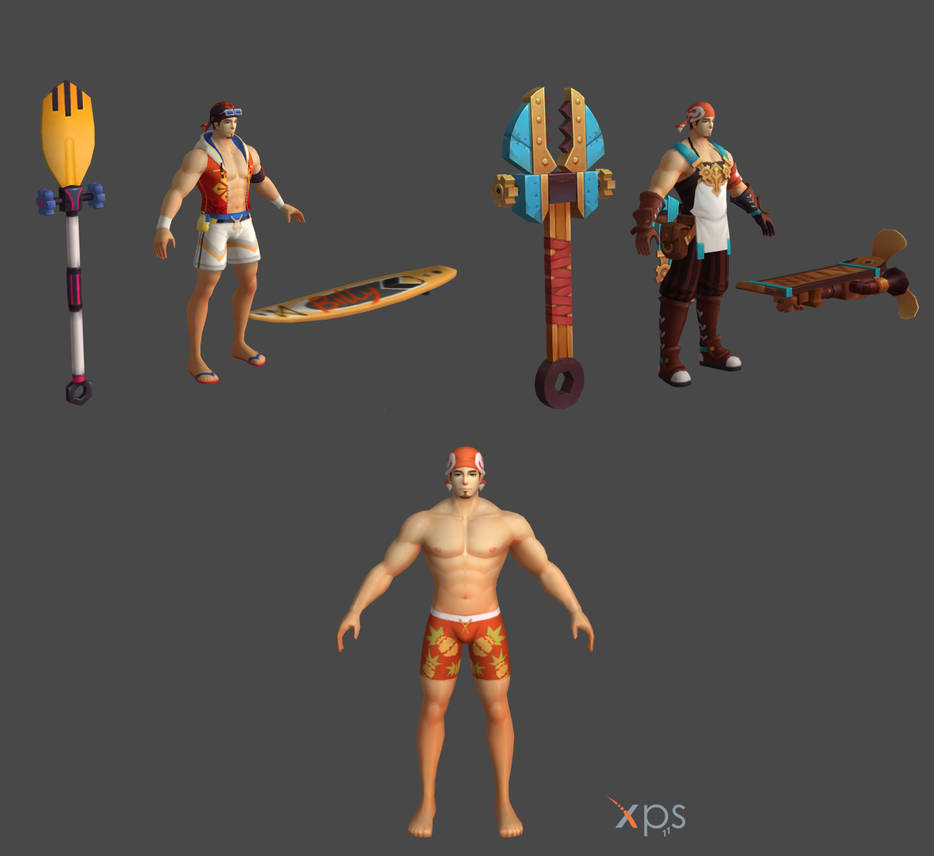 Gyee Billy for XNALara by UchihaDEMS on DeviantArt