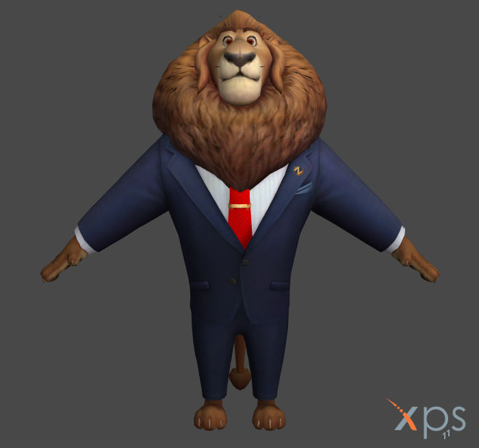 Zootopia Mayor Lionheart for XNALara by UchihaDEMS on DeviantArt