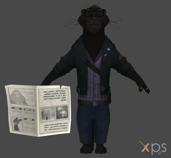 Zootopia Jack Panther for XNALara by UchihaDEMS on DeviantArt