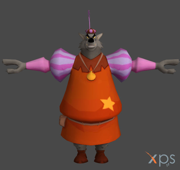 Disney S. Arena Sheriff of Nottingham for XNALara by UchihaDEMS on ...