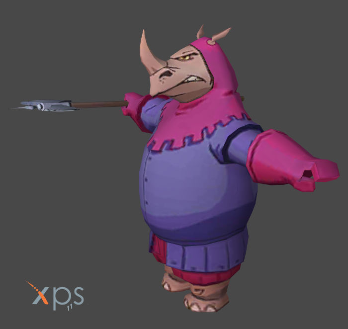 Disney Sorcerer's Arena Rhino Guard for XNALara by UchihaDEMS on DeviantArt