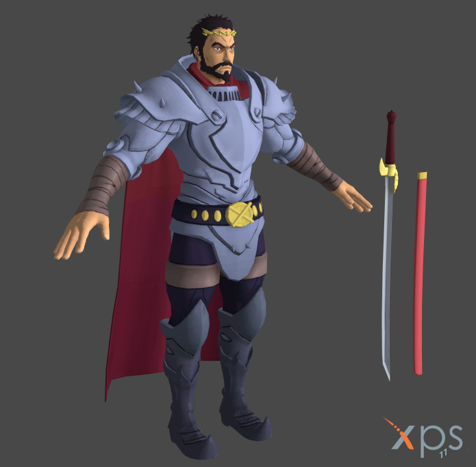 Dwarf King Gazel Dwargo for XNALara by UchihaDEMS on DeviantArt