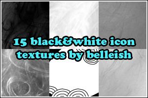 Black and White icon Textures by belleish on DeviantArt