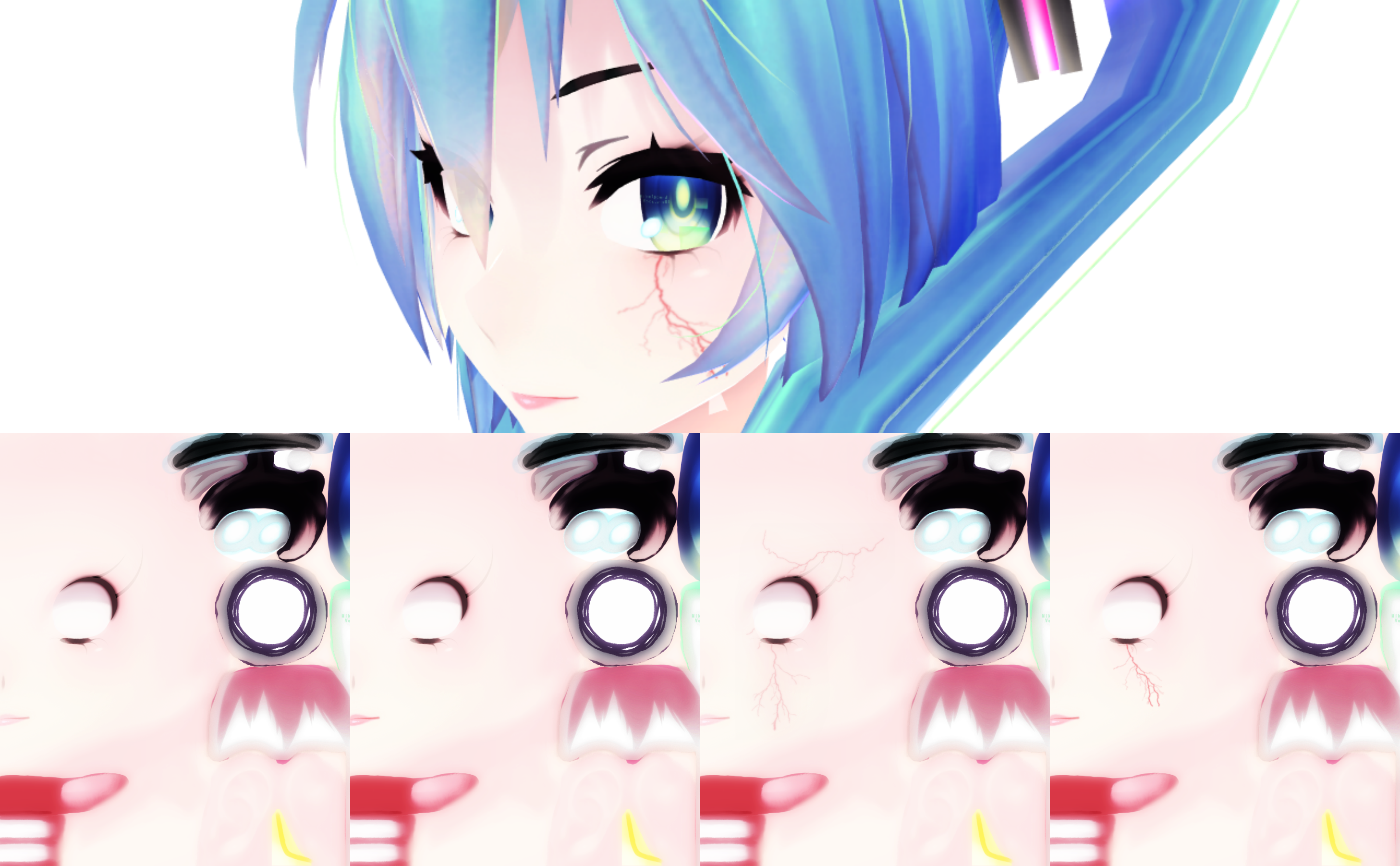 Cracked Doll Face Texture 4+ by UtauRueCross on DeviantArt