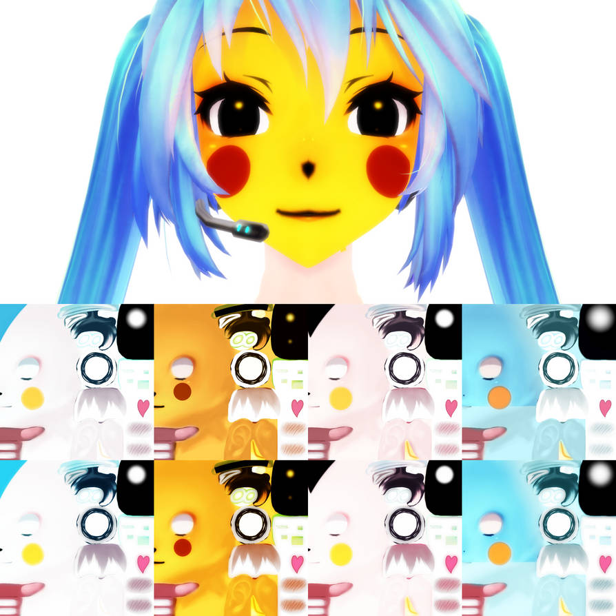 8+ TDA Pokemon Styled Face Texture by UtauRueCross on DeviantArt