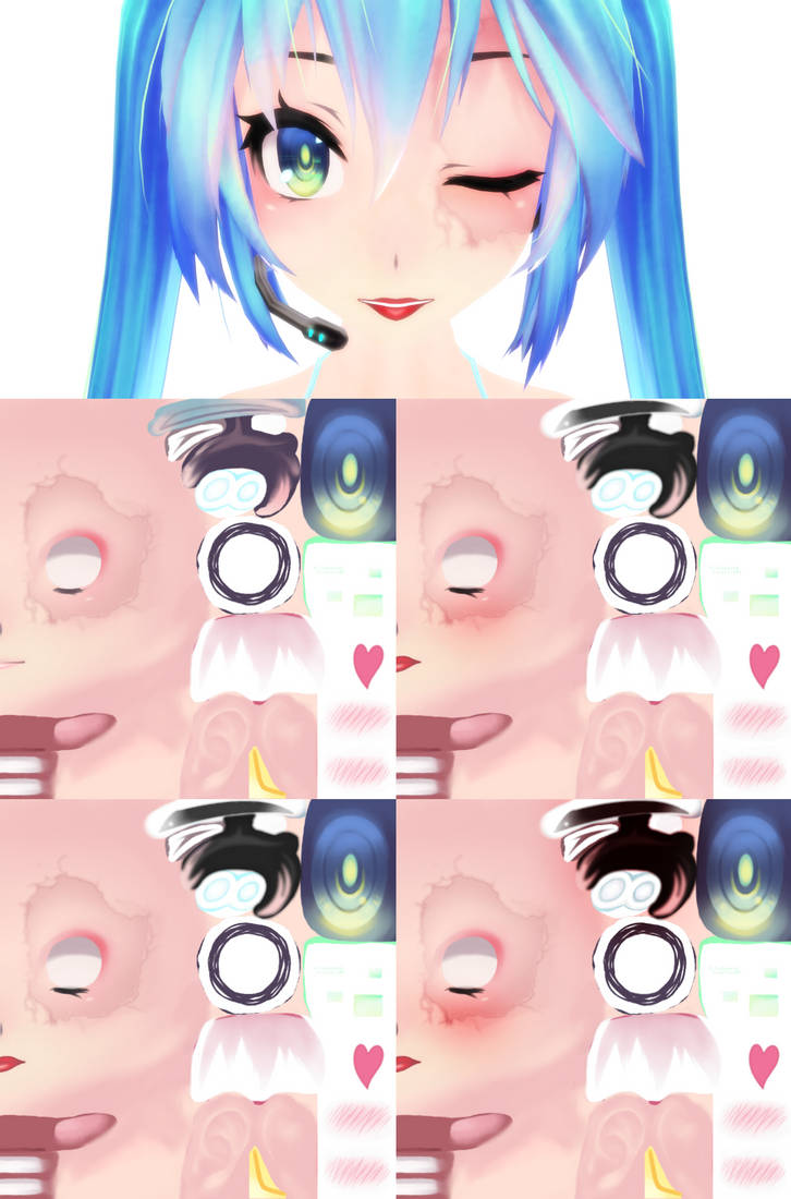 4+ TDA Porcelain Doll Face Texture by UtauRueCross on DeviantArt