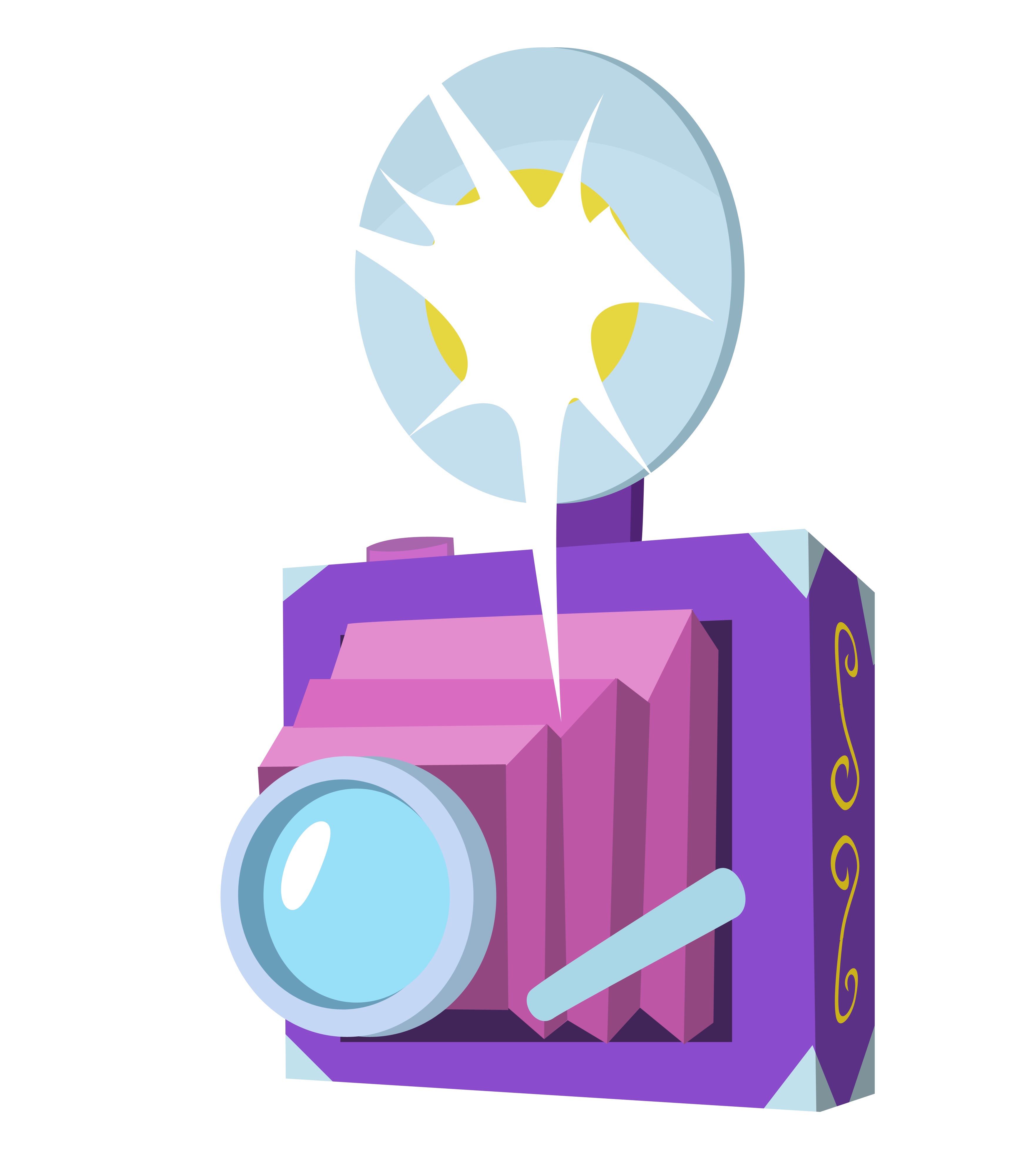 Rarity's Camera -Request by: A22SideArm- by Ilonis on DeviantArt