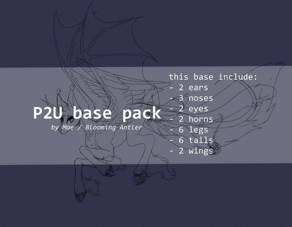 P2U mlp pony base pack by Mae-the-little-bae on DeviantArt