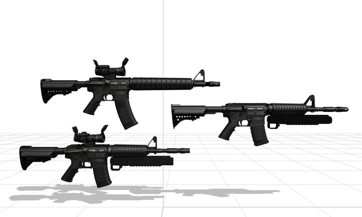 MMD M4 update by MMDFuph on DeviantArt