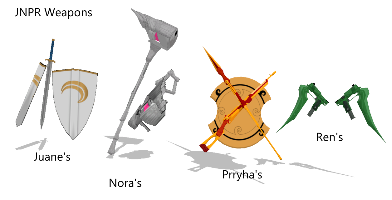 MMD JNPR Weapons DL by MMDFuph on DeviantArt