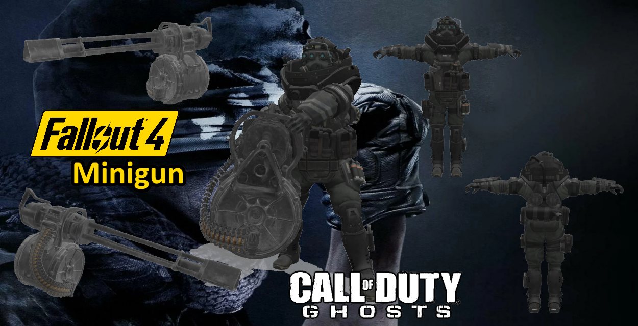Call Of Duty Ghosts Minigun
