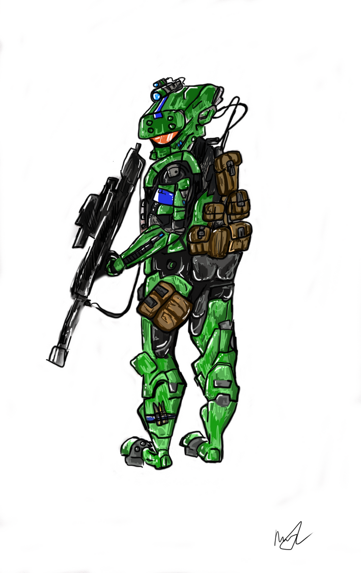 Scout Spartan by meltronacuss500 on DeviantArt