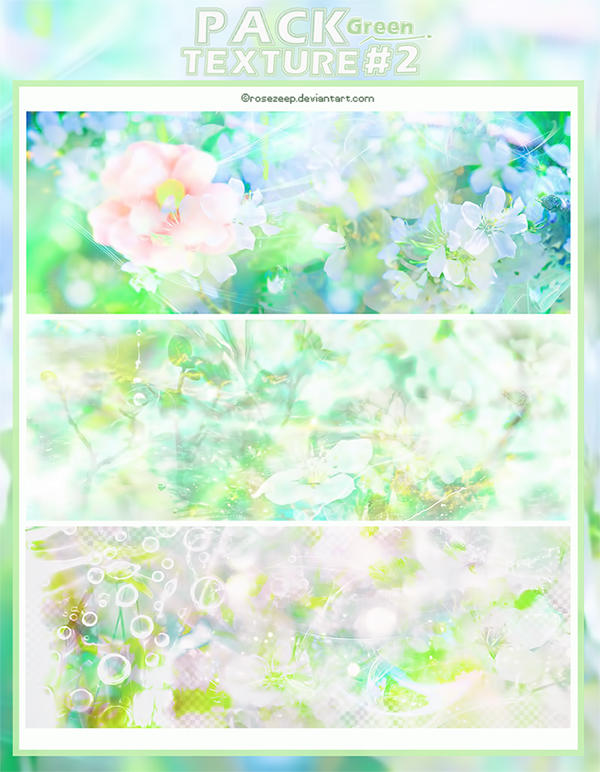 [TEXTURE PACK] #2 Green by rosezeep by Rosezeep on DeviantArt