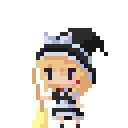 Marisa chibi pixel art by asoru on DeviantArt