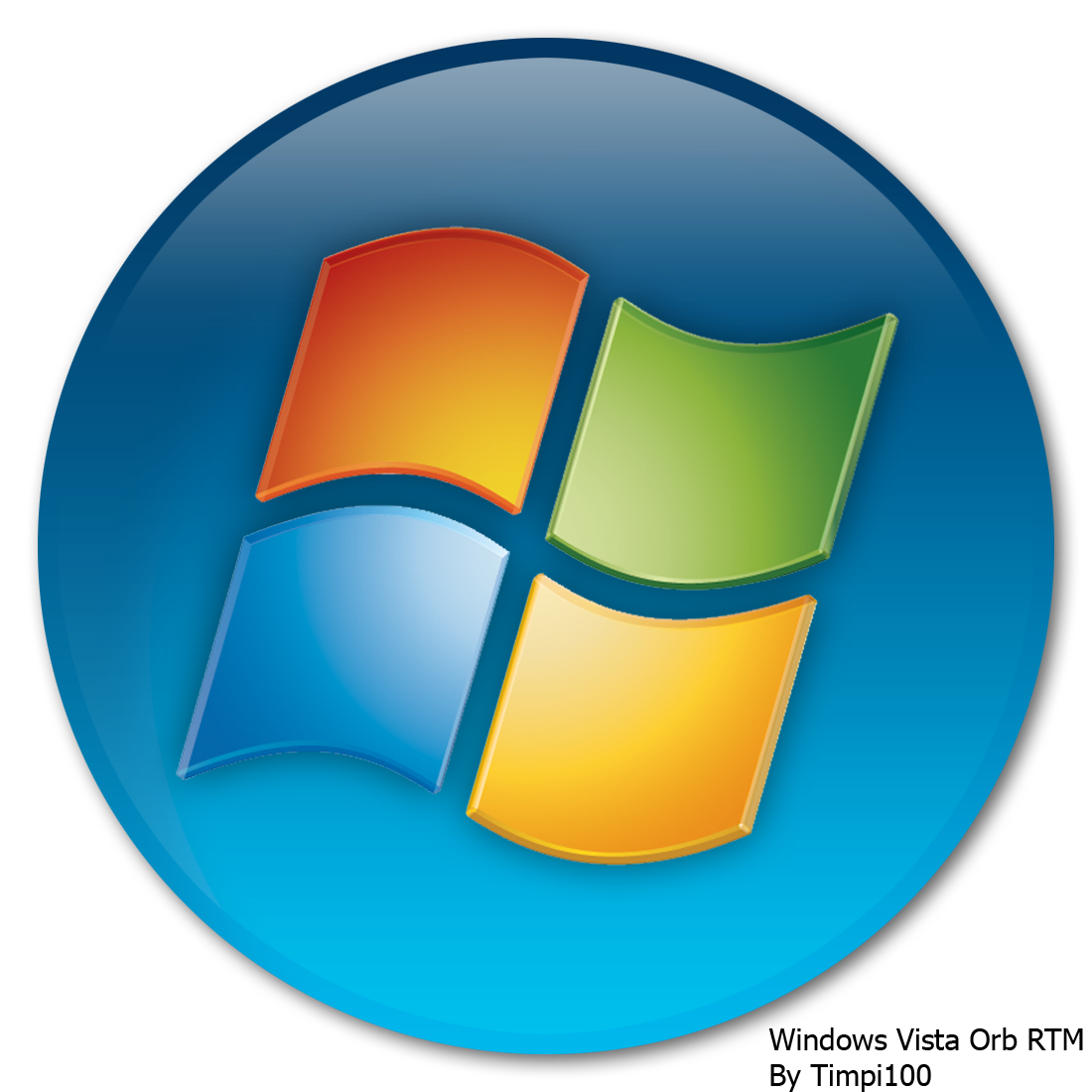 Windows Vista Orb RTM by Timpi100 on DeviantArt
