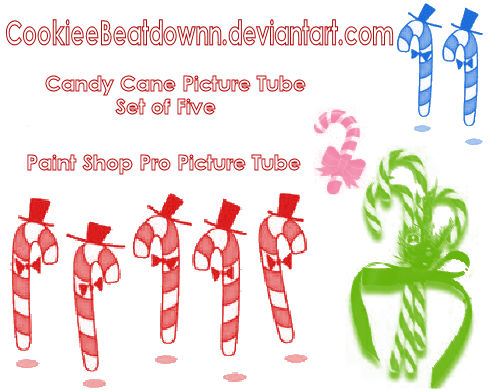 PSP Candy Cane Pic Tube by CookieeBeatdownn on DeviantArt