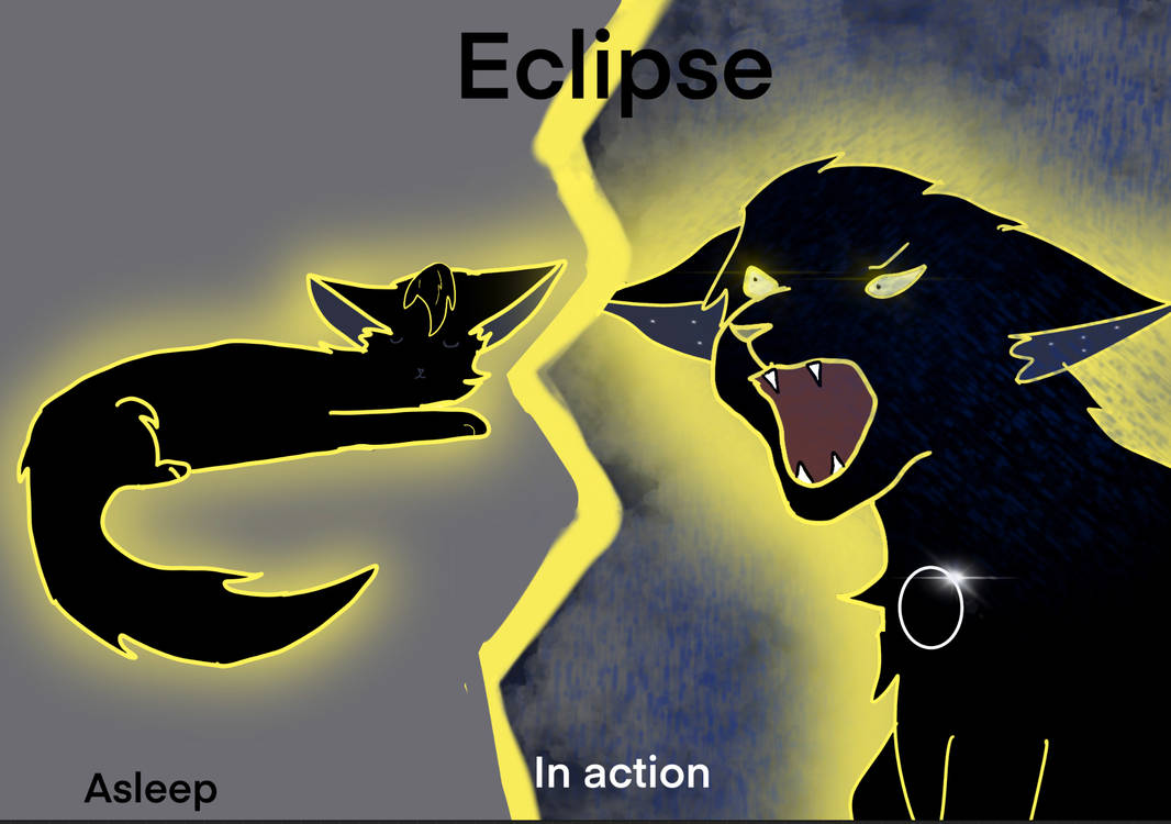 Solar eclipse as a cat (Sola) by Luna-s-Arts on DeviantArt
