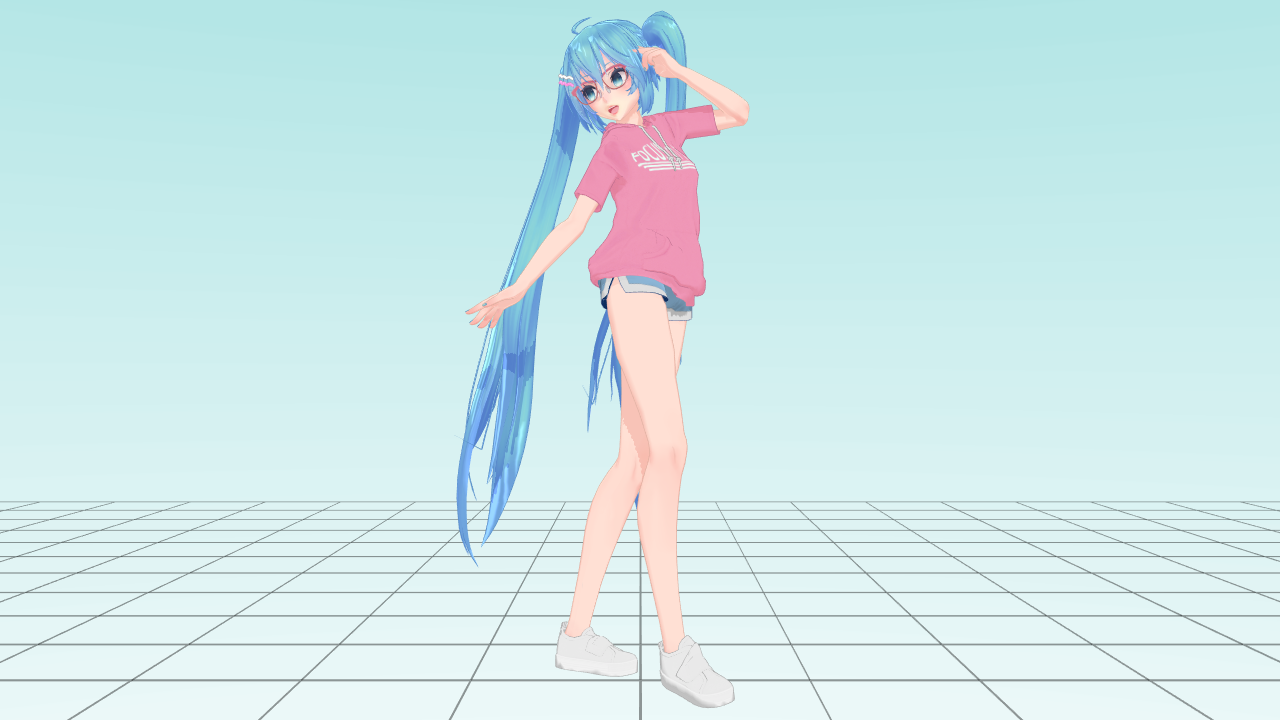MMD Showcase + Model DL - Casual Miku by NatsuruTheCyberCat on DeviantArt
