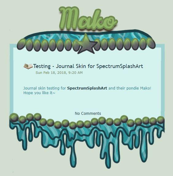 Journal Skin - Mako by asayyu on DeviantArt
