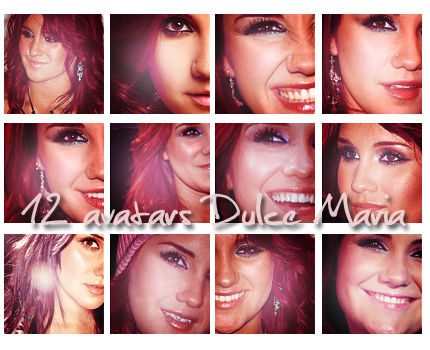 Dulce Maria_avatars by alicyjka on DeviantArt