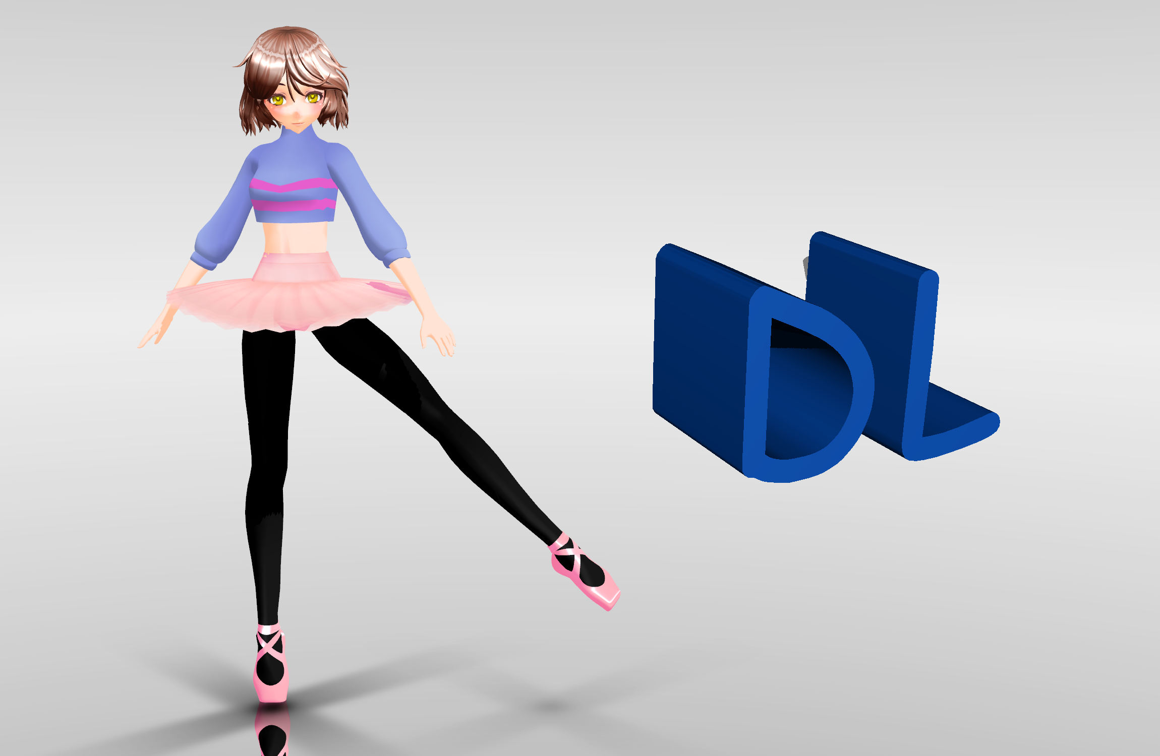 [MMD x UT] Dancetale Frisk DL by Szamankagaja on DeviantArt