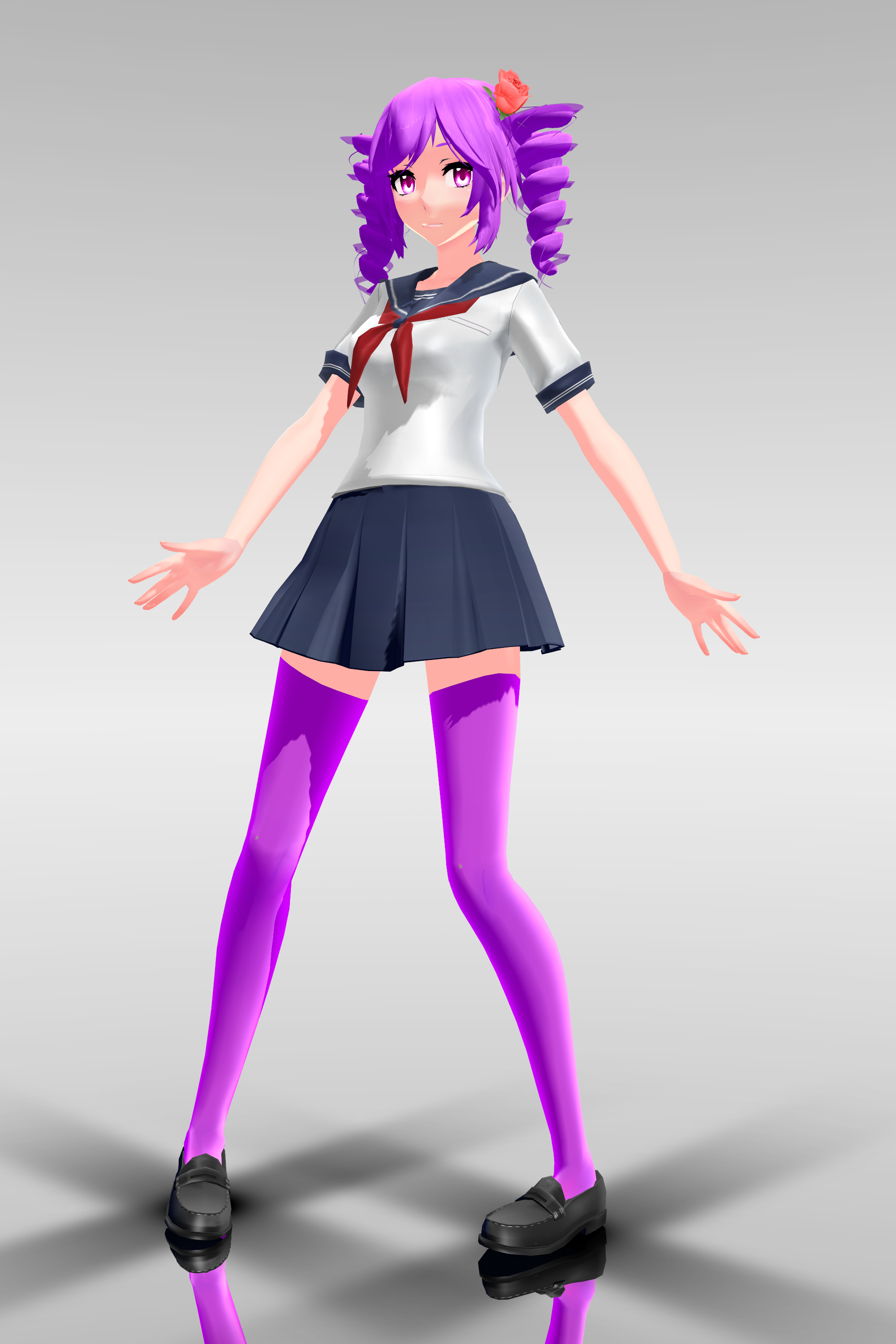 [MMD x Yan Sim] Kokona Haruka Dl by Szamankagaja on DeviantArt