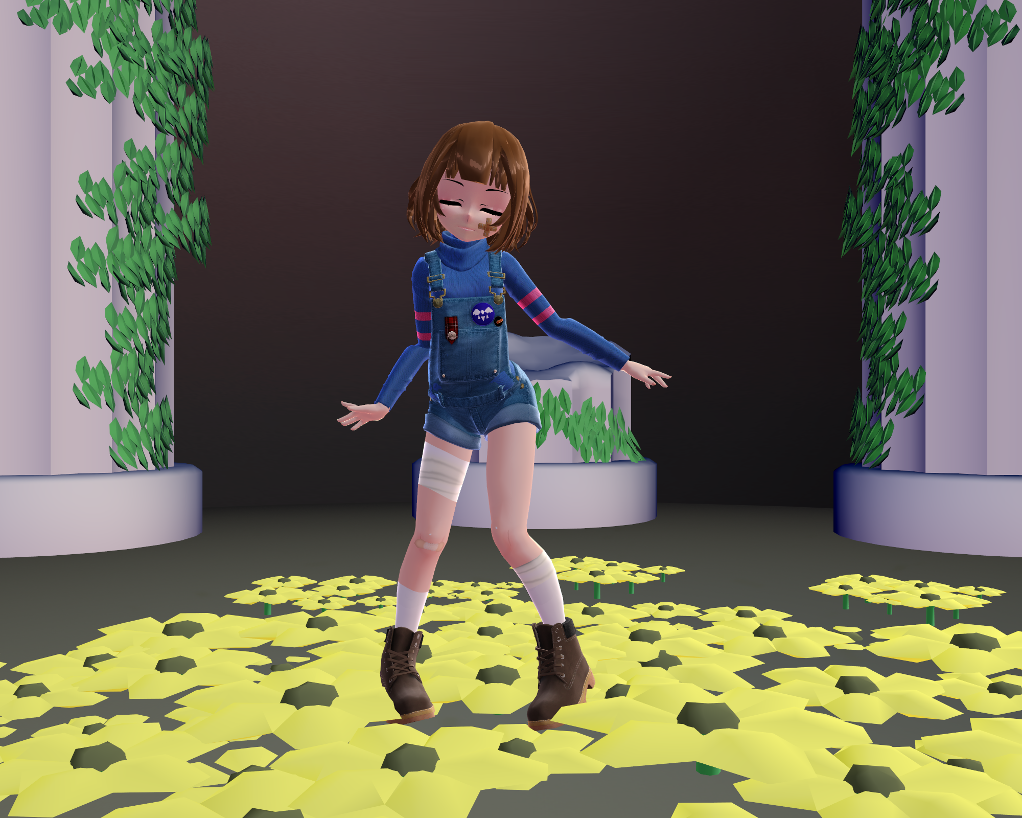 [MMD x UT] Frisk Dl by Szamankagaja on DeviantArt