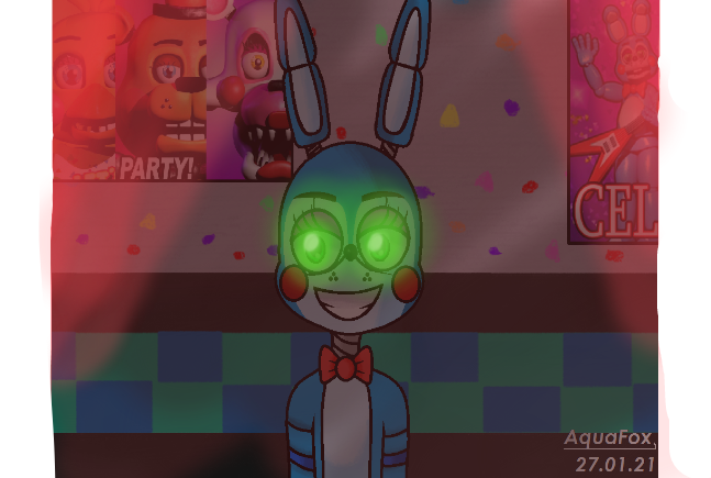 Toy Bonnie (Five Nights at Freddy's 2) by BlueBlueFanfic0908 on DeviantArt