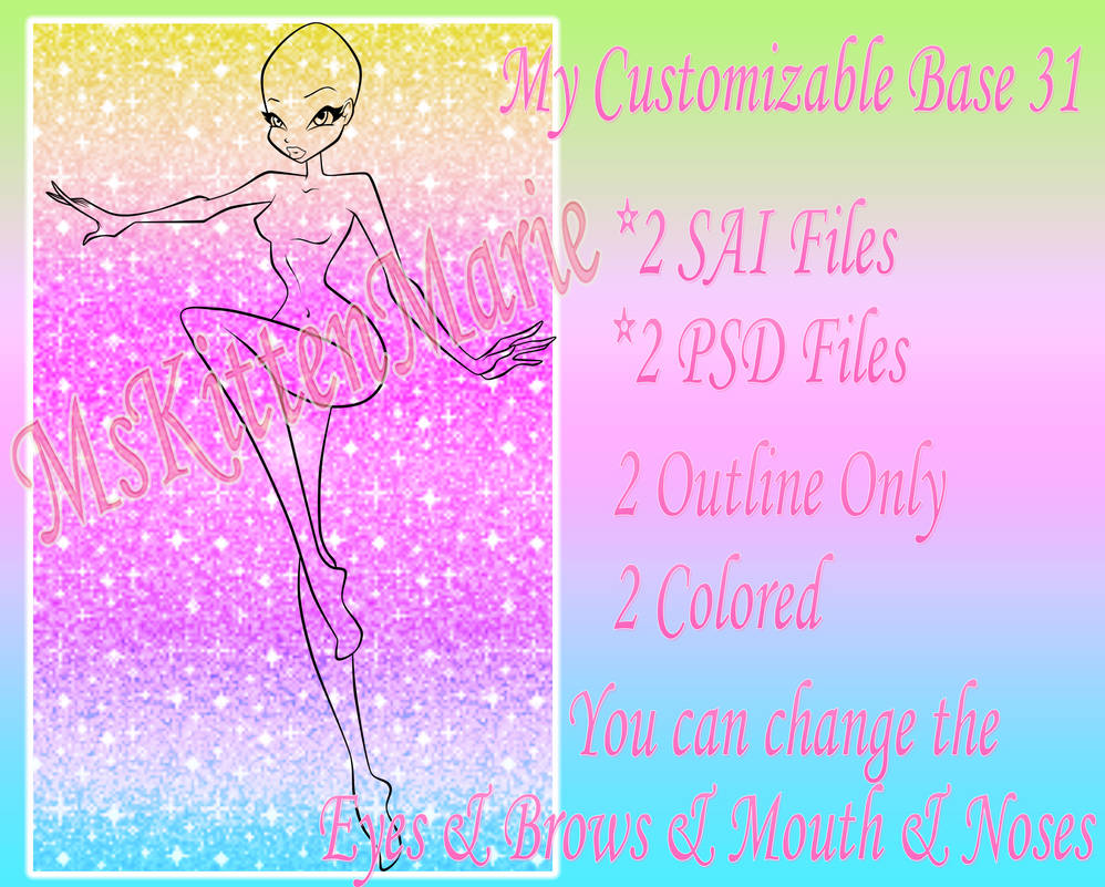 Custom Base Pack 31 by MsKittenMarie on DeviantArt