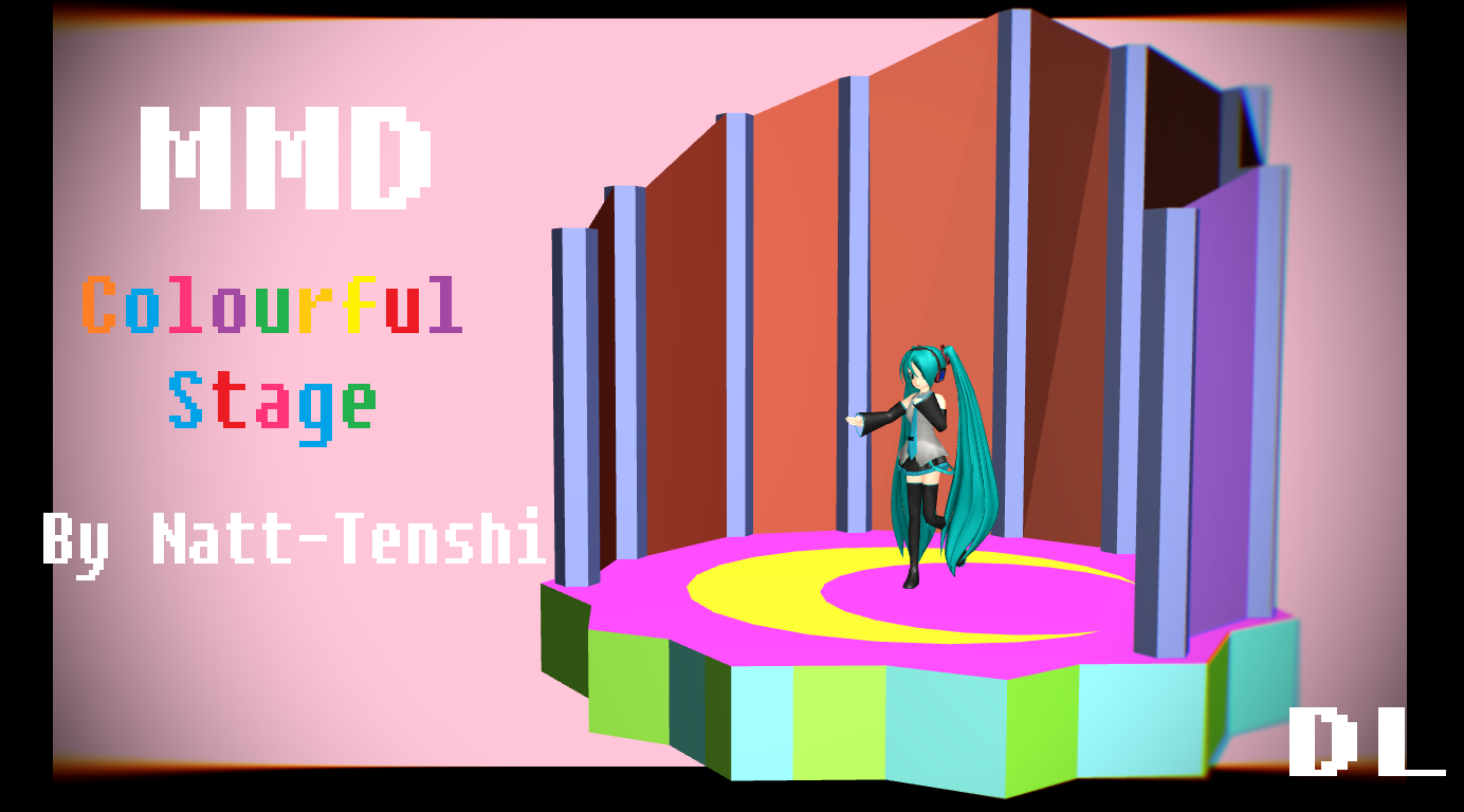 Colourful Stage by Natt-Tenshi on DeviantArt