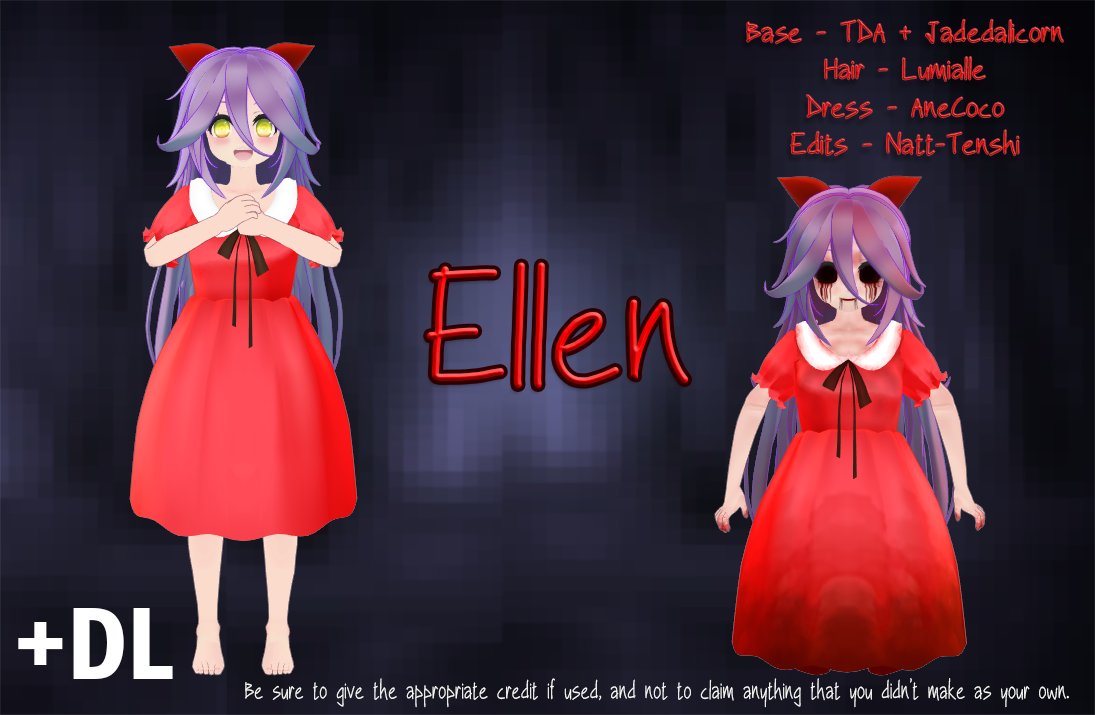 [MMD] The Witch's House - Ellen +DL by Natt-Tenshi on DeviantArt