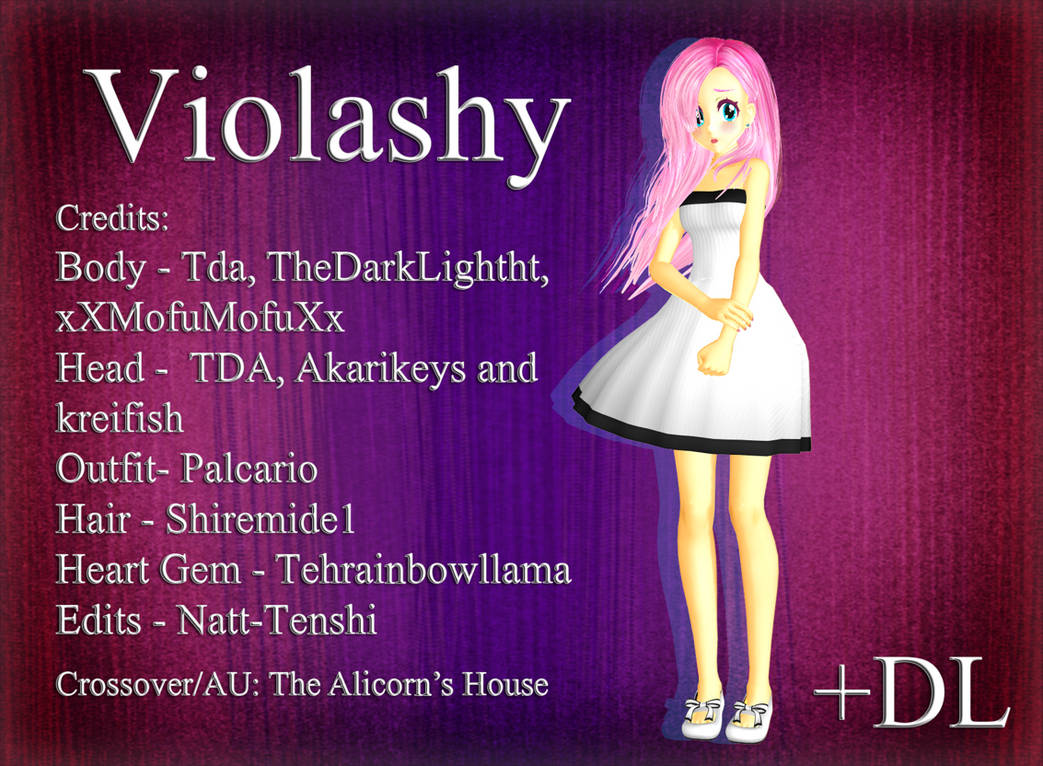 [MMD] Fluttershy Viola +DL by Natt-Tenshi on DeviantArt