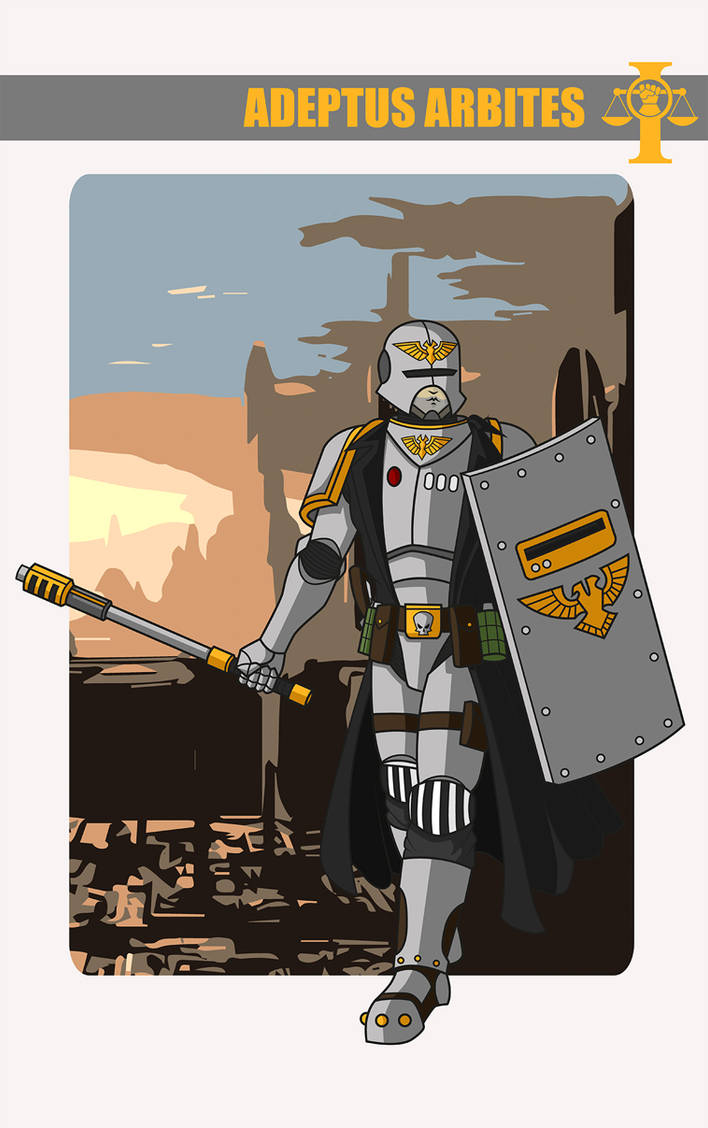 Adeptus Arbites by Reaprycon on DeviantArt
