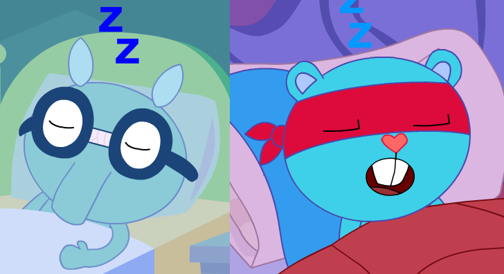 Sleeping Sniffles and Splendid by Sleep-Mast-R-2024 on DeviantArt