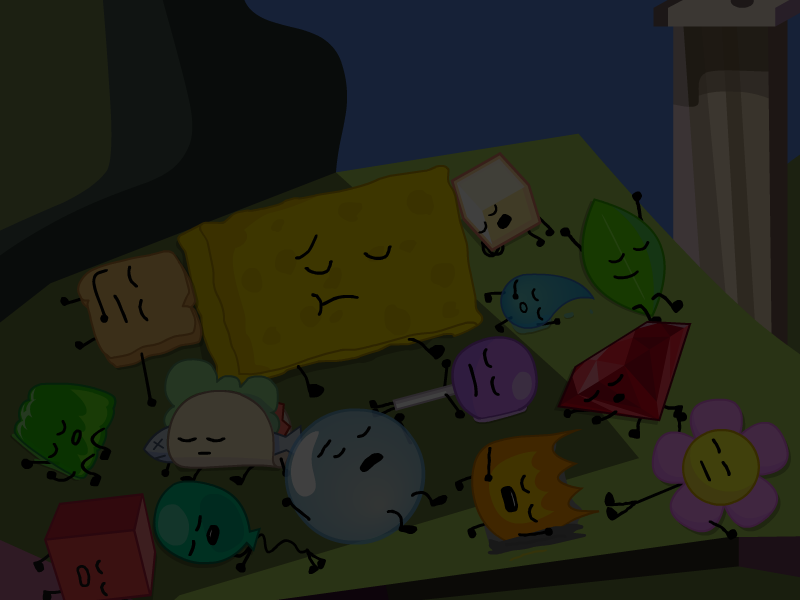 [APRIL FOOLS 2020] Sleeping BFB Finalists by Sleep-Mast-R-2024 on DeviantArt