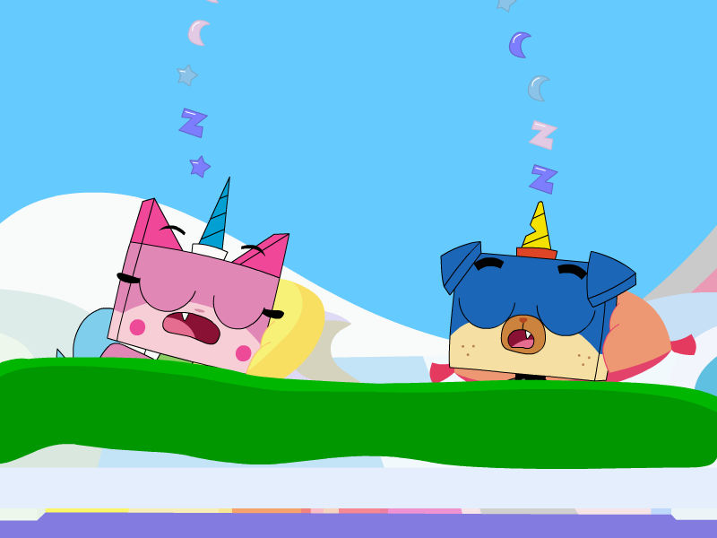 Sleeping Unikitty and Puppycorn by Sleep-Mast-R-2025 on DeviantArt